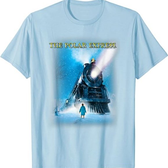 Shirts & Tops | The Polar Express Big Train Tshirt Large | Poshmark